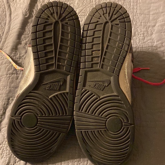 Nike | Shoes | Shiny Nike High Top Tennis Shoes | Poshmark
